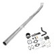 2010-2012 Cummins 6.7L Silver EGR Delete Kit And 4" CAT DPF Delete Racepipe