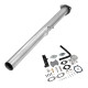 2010-2012 Cummins 6.7L Silver EGR Delete Kit And 4" DPF Delete Racepipe
